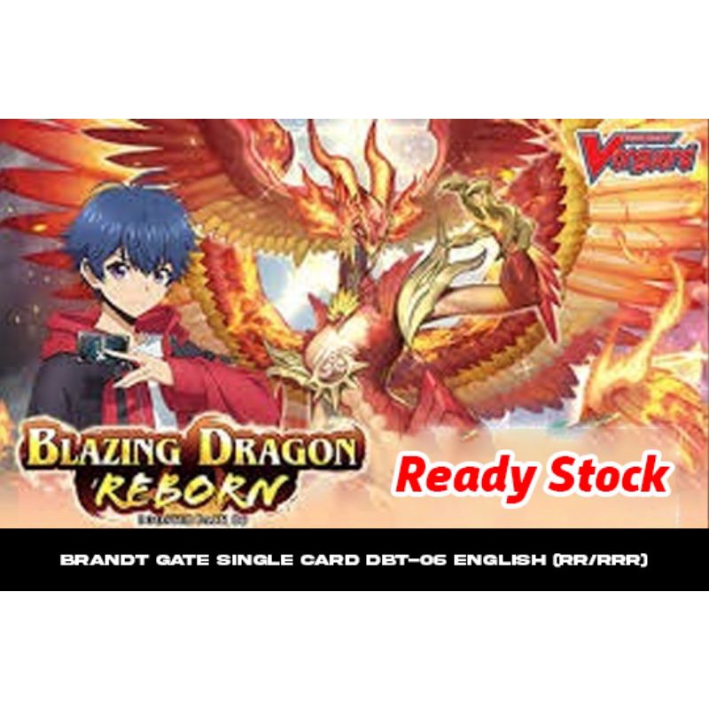 BRANDT GATE SINGLE CARD ENGLISH DBT-06 (RR/RRR) | Shopee Malaysia