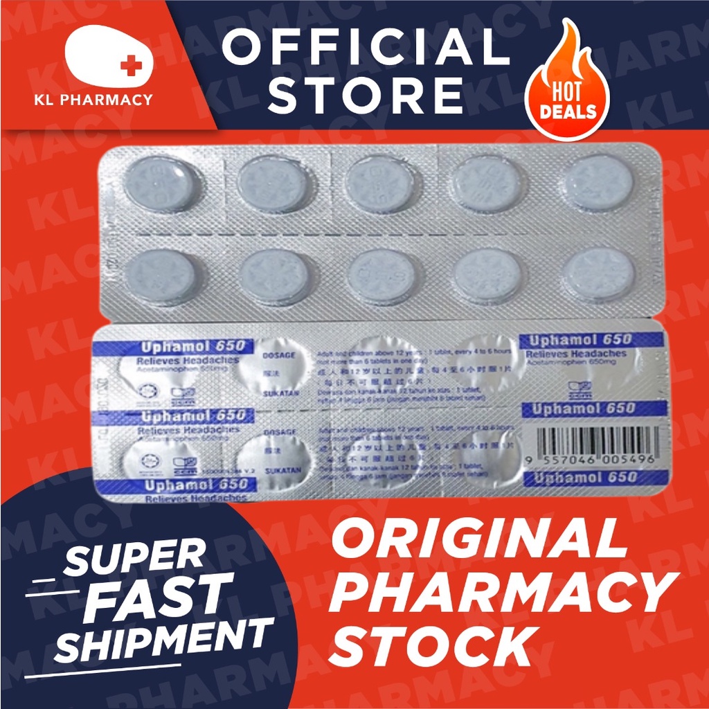 [NEW] Uphamol 500mg/ 650mg/ Paracil 500mg/ Paracetamol 500mg/650mg ...