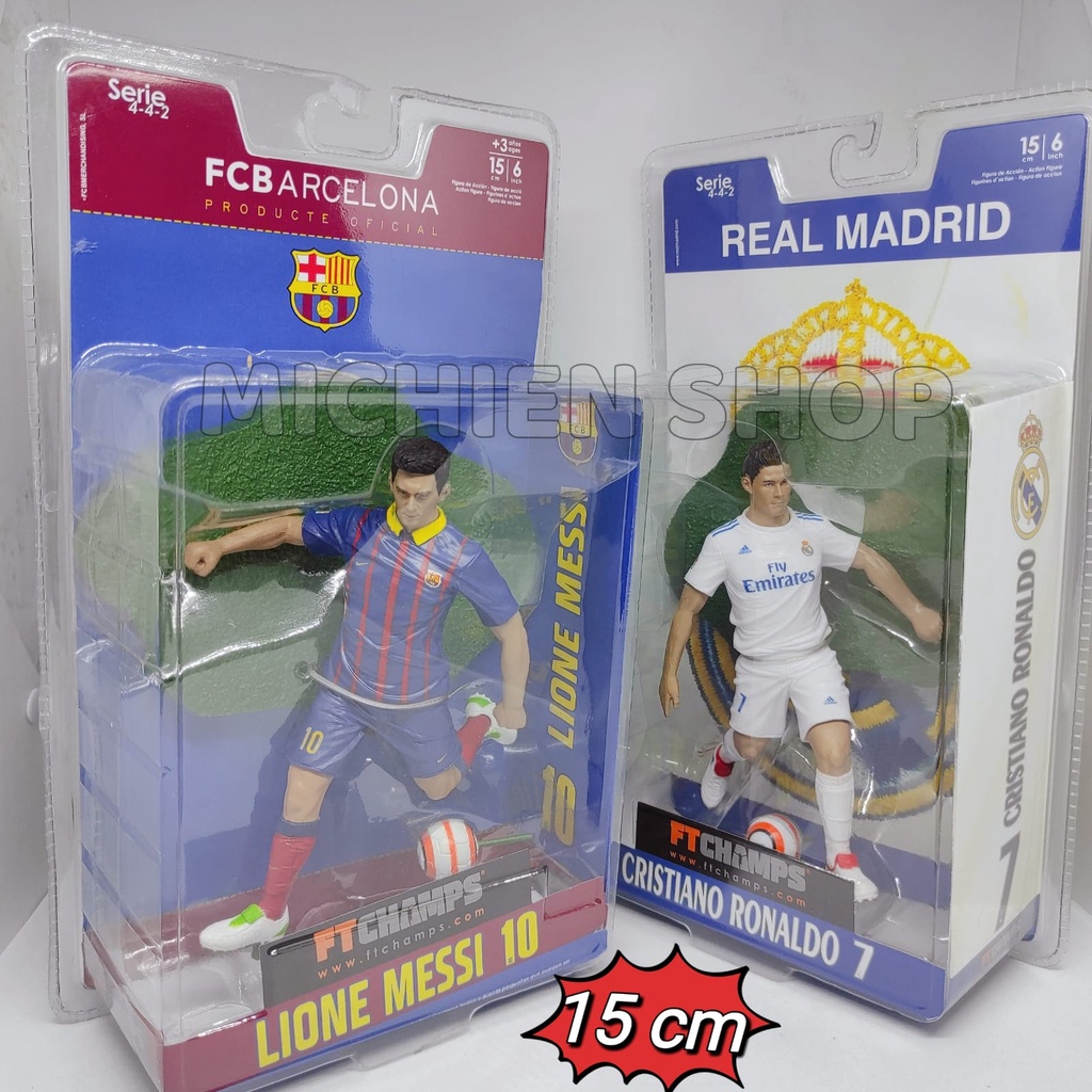 Fitchamps Action Figure Football Player Messi Christiano Ronaldo ...