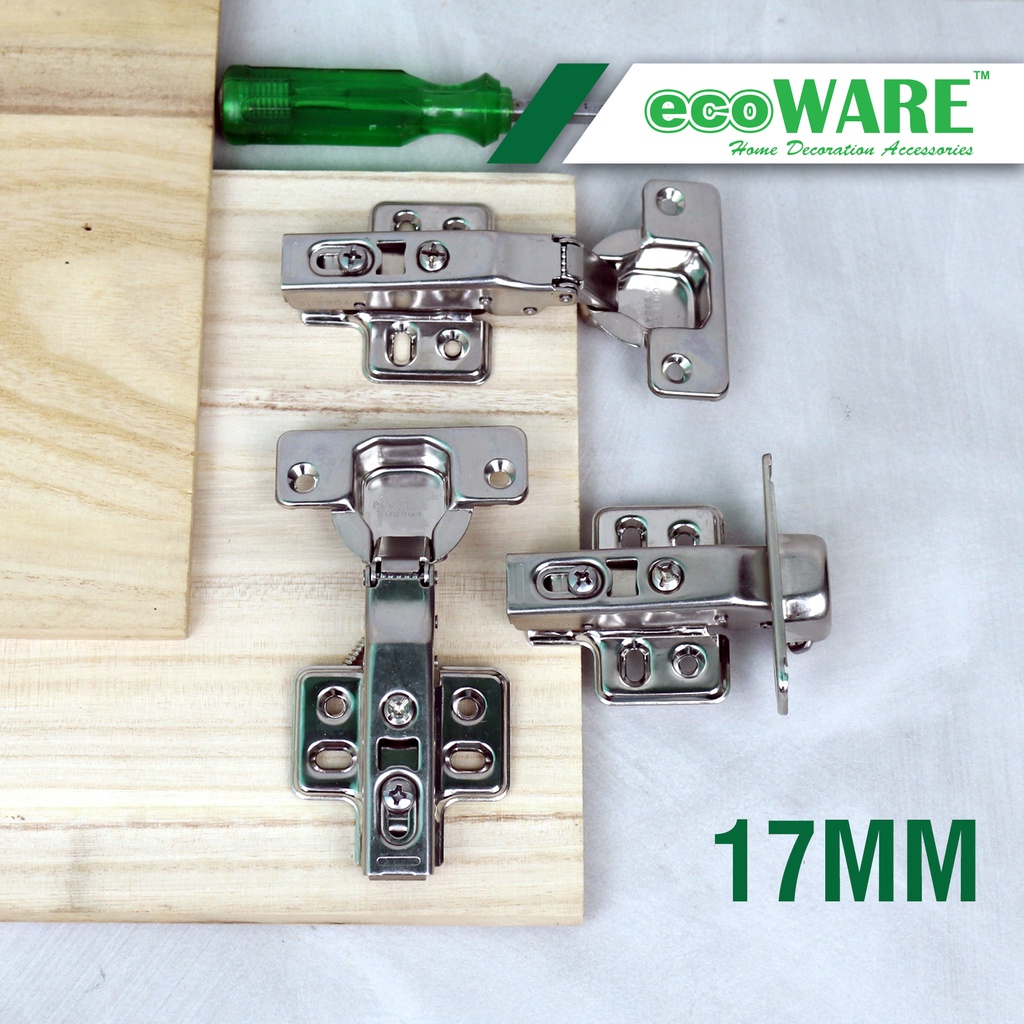 ecoWARE Stainless Steel 304 Grade Air Pressure Conceal Hinge Clip On 4 ...