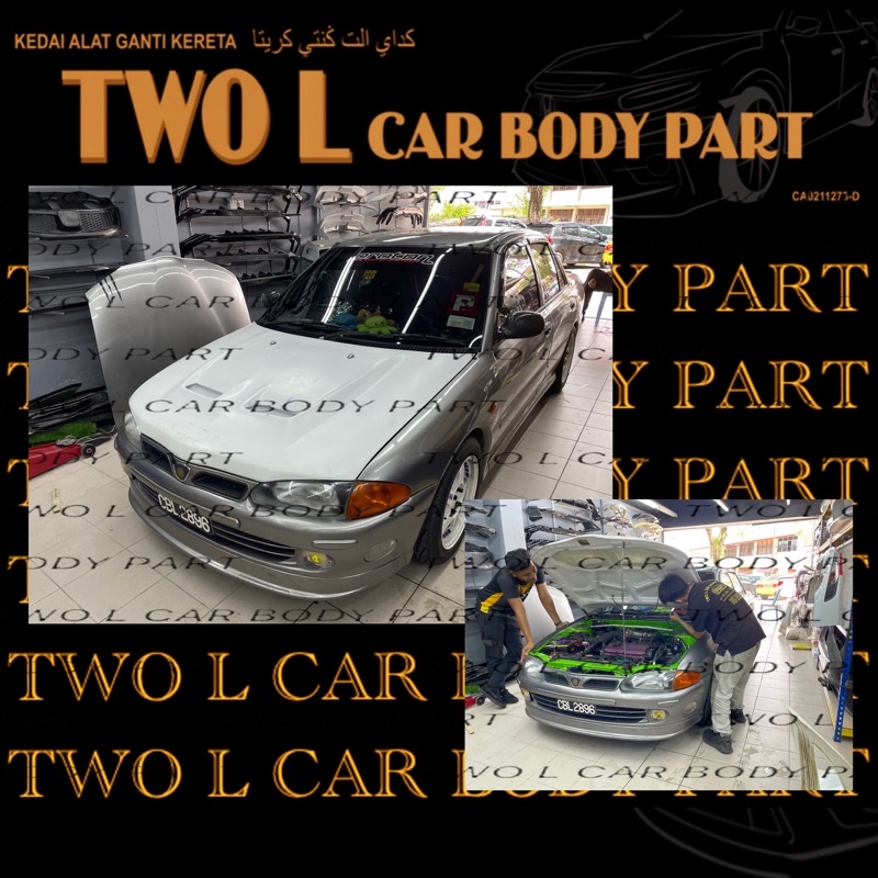 wira / satria / putra bonnet kansai frp and evo 3 pnp fit good fitting ...