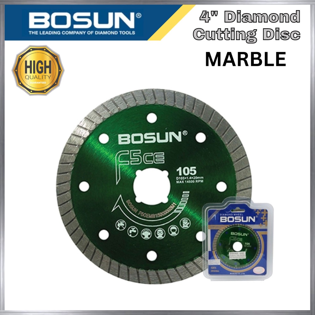 BOSUN F5CE Diamond Blade Tile Cutter Tools (4") | Shopee Malaysia