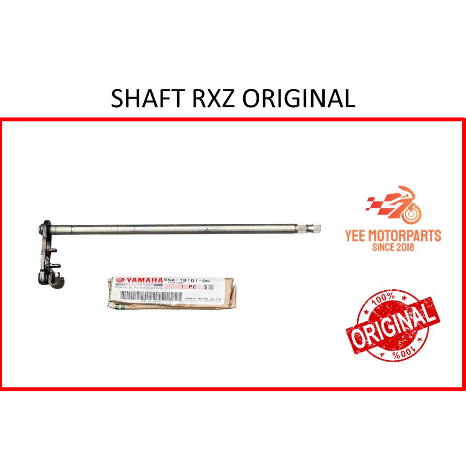 SHAFT GEAR ENJIN RXZ 135 ORIGINAL YAMAHA JAPAN | Shopee Malaysia