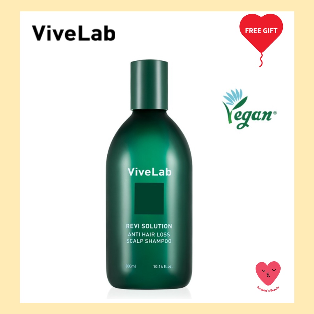 [Vivelab] Revi solution anti hair loss scalp shampoo 300ml | Shopee Malaysia