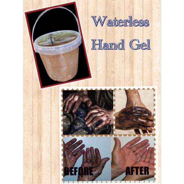 3kg Heavy Duty Waterless Hand Gel Industrial Hand Cleaner Industrial ...