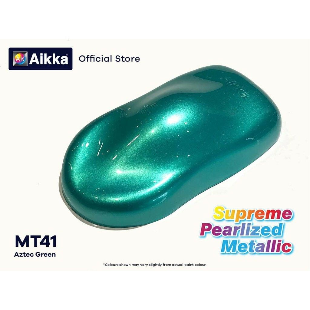 AIKKA MT41 AZTEC GREEN SUPREME METALLIC 2K PAINT | Shopee Malaysia