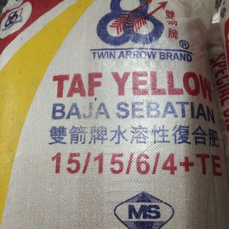 TAF YELLOW 15/15/6/4+TE (1kg/2kg) | Shopee Malaysia