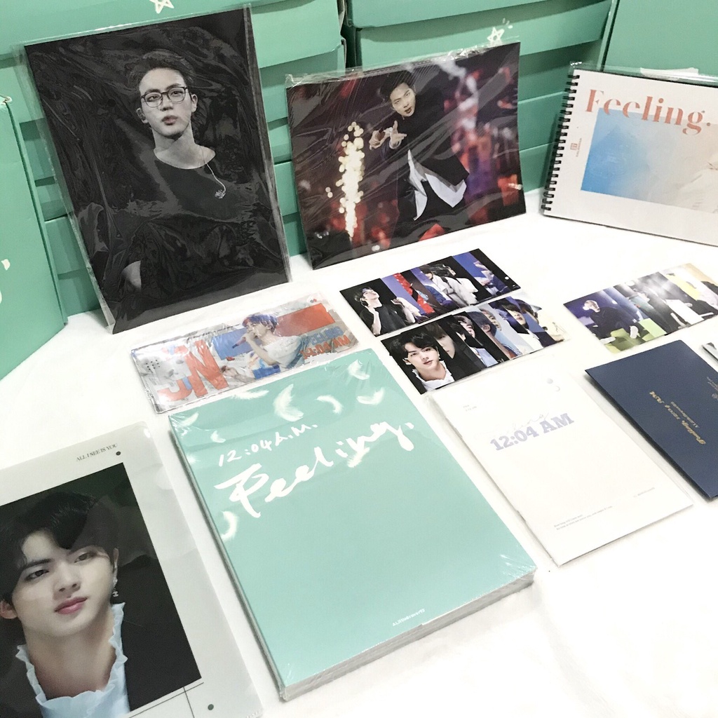 BTS Jin Photobook kpop photo poster card (Ready Stock) | Shopee Malaysia