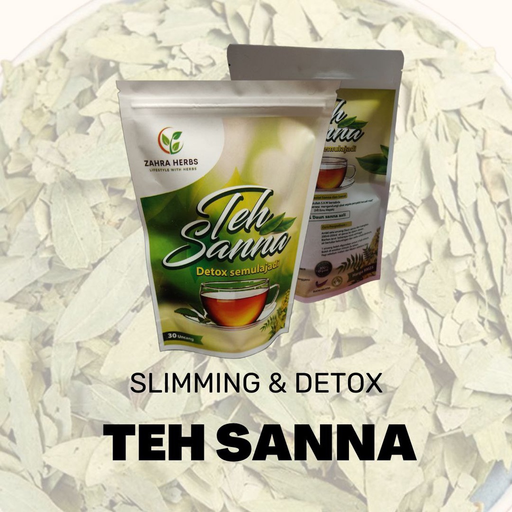 Teh Sanna Premium ZAHRA HERBS | Original Sanna Tea |Teh Jati Cina Maki ...