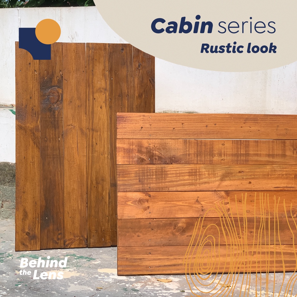 Rustic Cabin Series - [60x80 cm] - Behind the Lens Photo Board ...