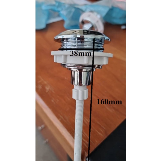 Goldolphin Single / Dual Flush 38mm / 48mm Water Closet Cistern Push ...