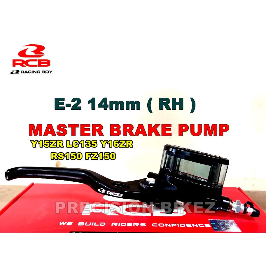 RCB E2 MASTER BRAKE PUMP 14MM ( RH ) ( LH )100% ORIGINAL E-2 100% ...