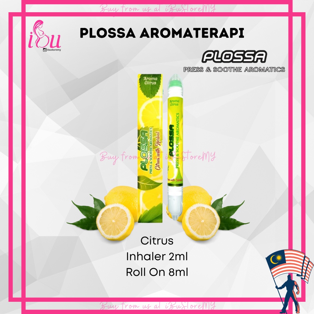 Plossa Minyak Angin 4 in 1 Aromatherapy Care 10ml Roll On dan Inhaler 2 ...