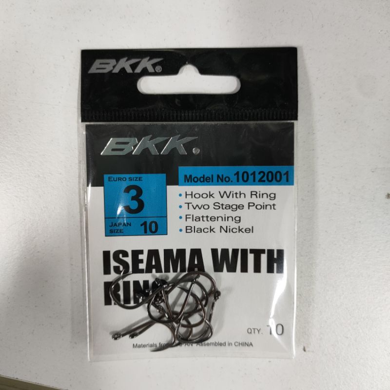 BKK® ISEAMA WITH RING FISHING HOOK | Shopee Malaysia