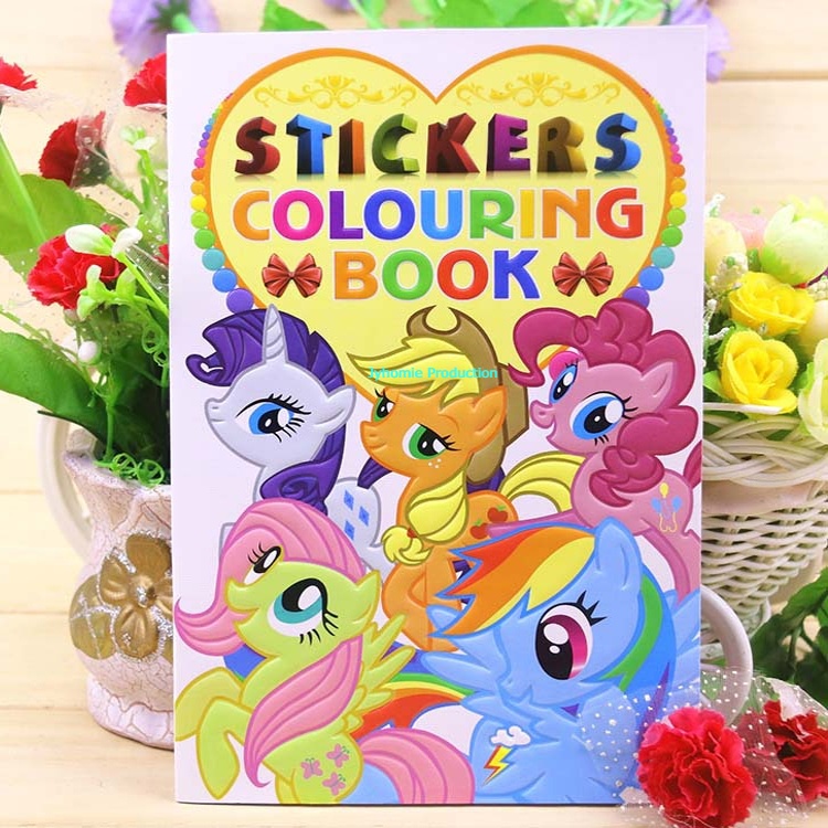 Coloring Book for Kids Color Book Sticker Book Children Book Colour ...