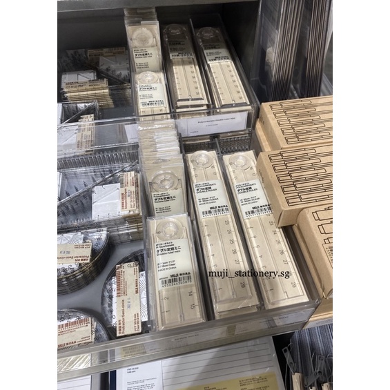 Muji • POLYCARBONATE DOUBLE RULES | Shopee Malaysia