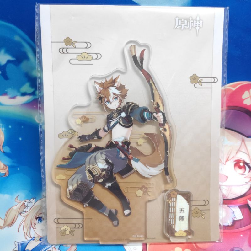 Mihoyo Genshin Impact Acrylic Stand Original Merchandise Standee Merch ...