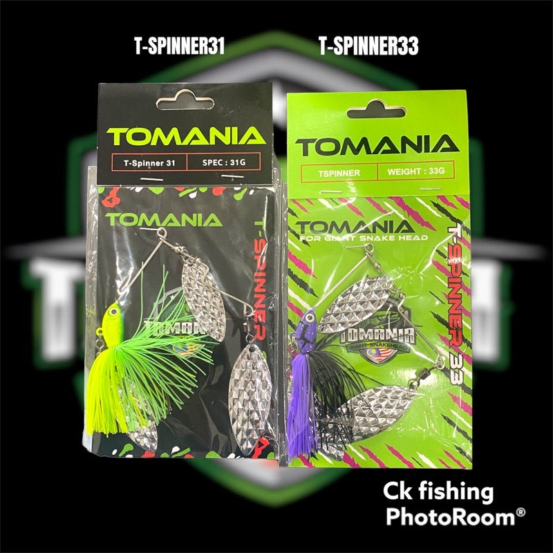 Tomania T-Spinner Casting Fishing Lure ( Gewang Toman ) Sinking / Hard ...