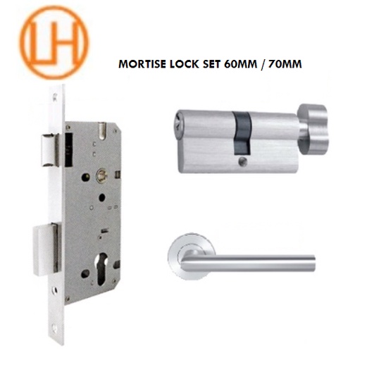 LIAM HUP Mortise Lock Set / Complete Lock Set / Thumbnail Turn w/ Lock ...