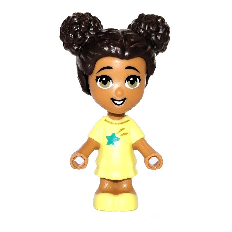 Lego Friends Minifigure Genuine Liz - Microdoll, Bright Light Yellow ...