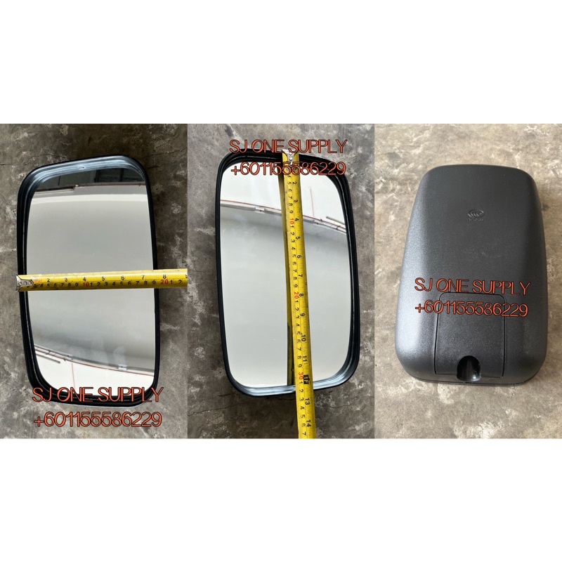 12 1/2 INCH MIRROR UNIVERSAL SIDE MIRROR LORRY 1TON 3TON 5TON ISUZU ELF ...