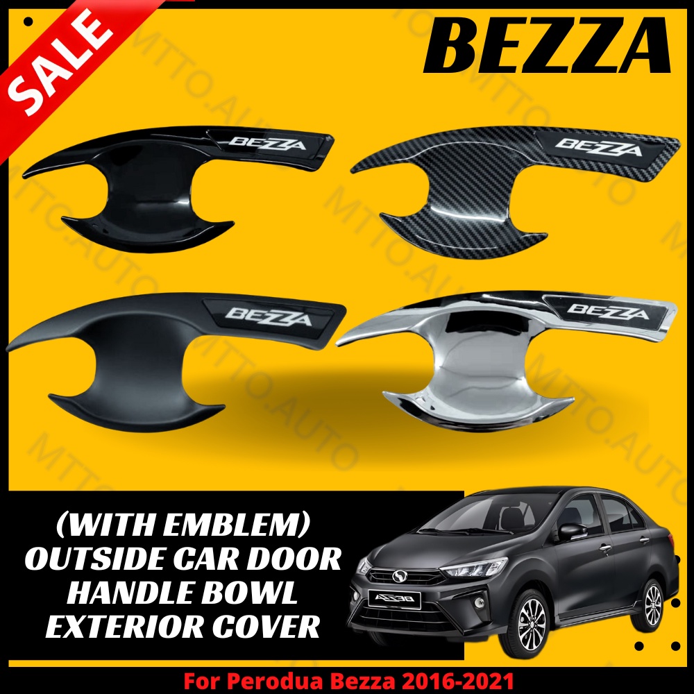 MTTO Perodua Bezza 2016-2024 ( Emblem ) Outside Car Door Handle Bowl ...