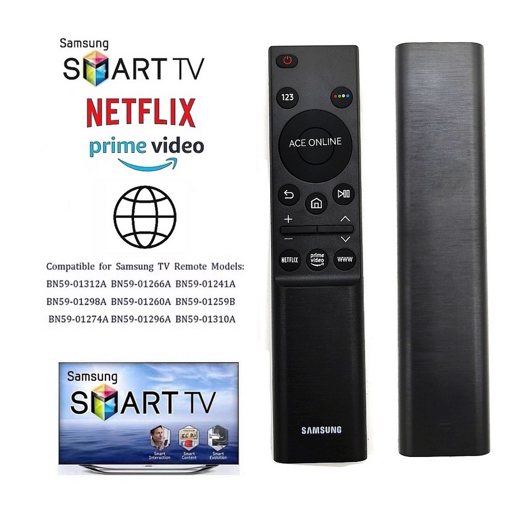 Samsung Smart TV Remote Control BN59-01358D (Original Or OEM ) | Shopee ...