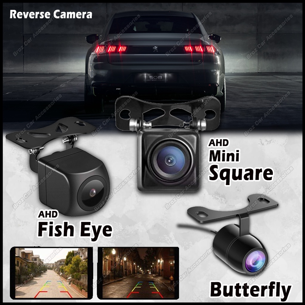 High Resolution Night Vision Reverse Camera Waterproof 170" Degree Wide ...