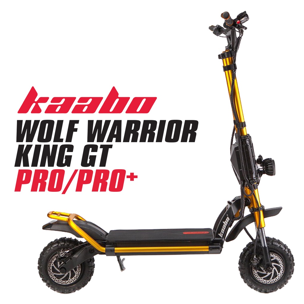Electric Scooter KAABO Wolf Warrior King GT Pro / Pro + (Advanced High ...