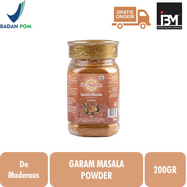 De Maderaas Masala Salt 200GR | Shopee Malaysia
