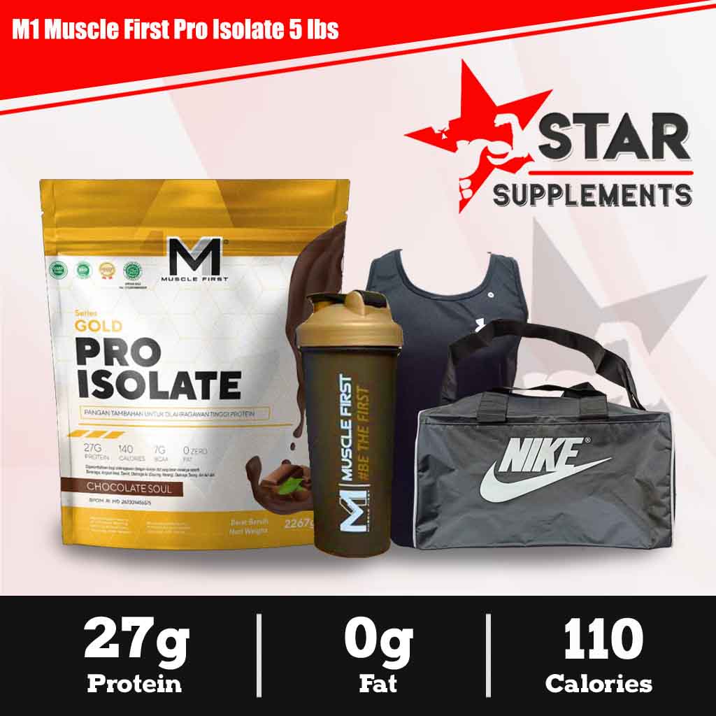 M1 Muscle First Gold Pro Isolate 5lbs (2267gr)/Whey Protein Isolate ...