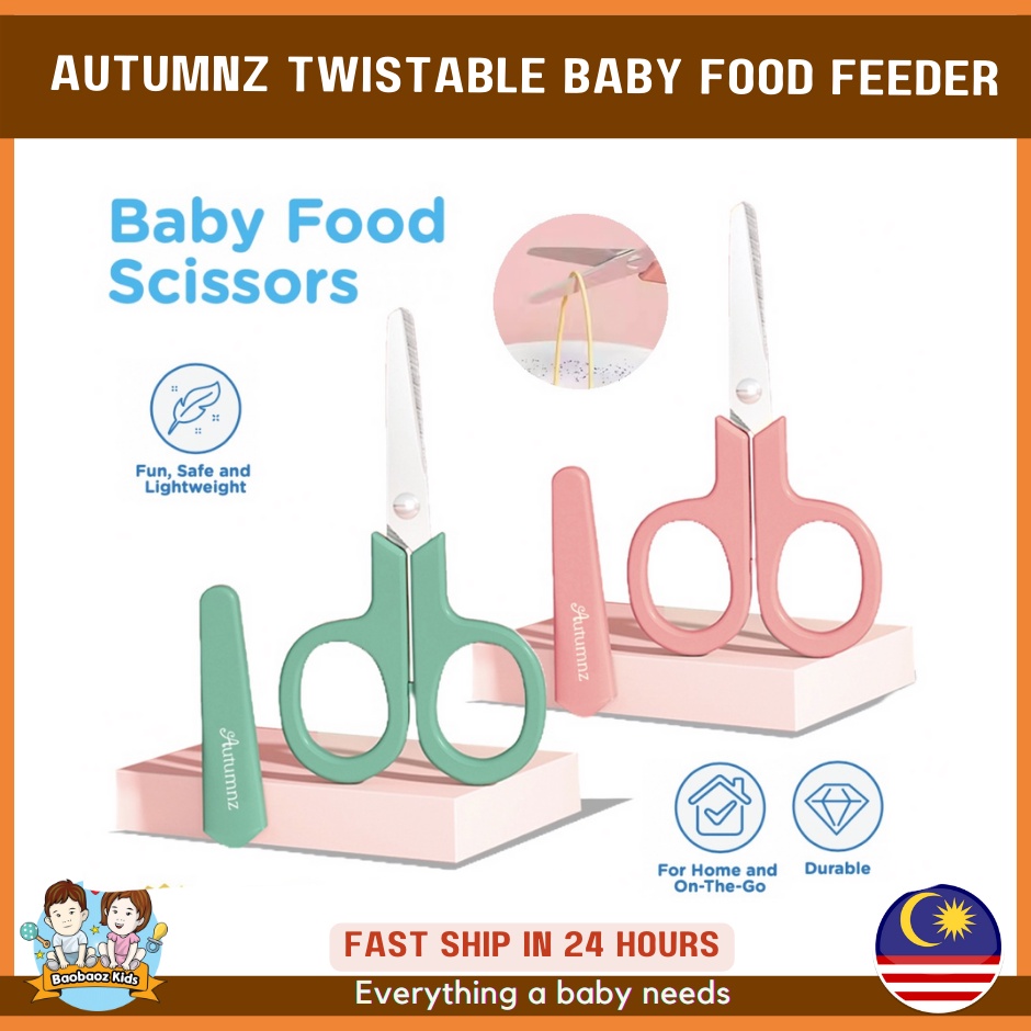 Autumnz Baby Food Scissors | Shopee Malaysia