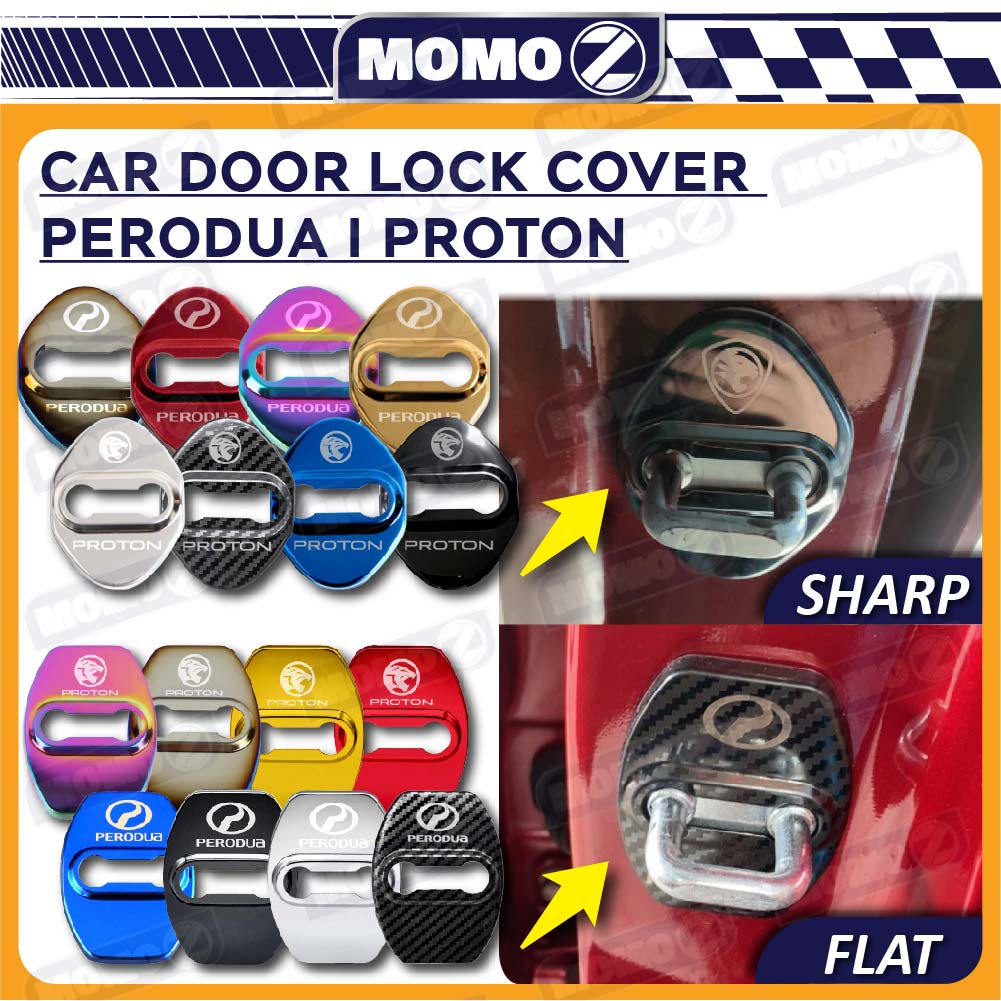 Car Door Lock Cover PERODUA MYVI BEZZA PROTON SAGA WIRA PERSONA Lock ...