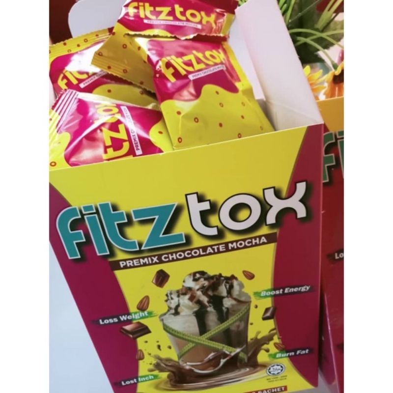 FITZTOX CHOCOLATE MOCHA 🔥ORIGINAL🔥 SLIMMING SUPPLEMENT / FIZTOX FITOX ...