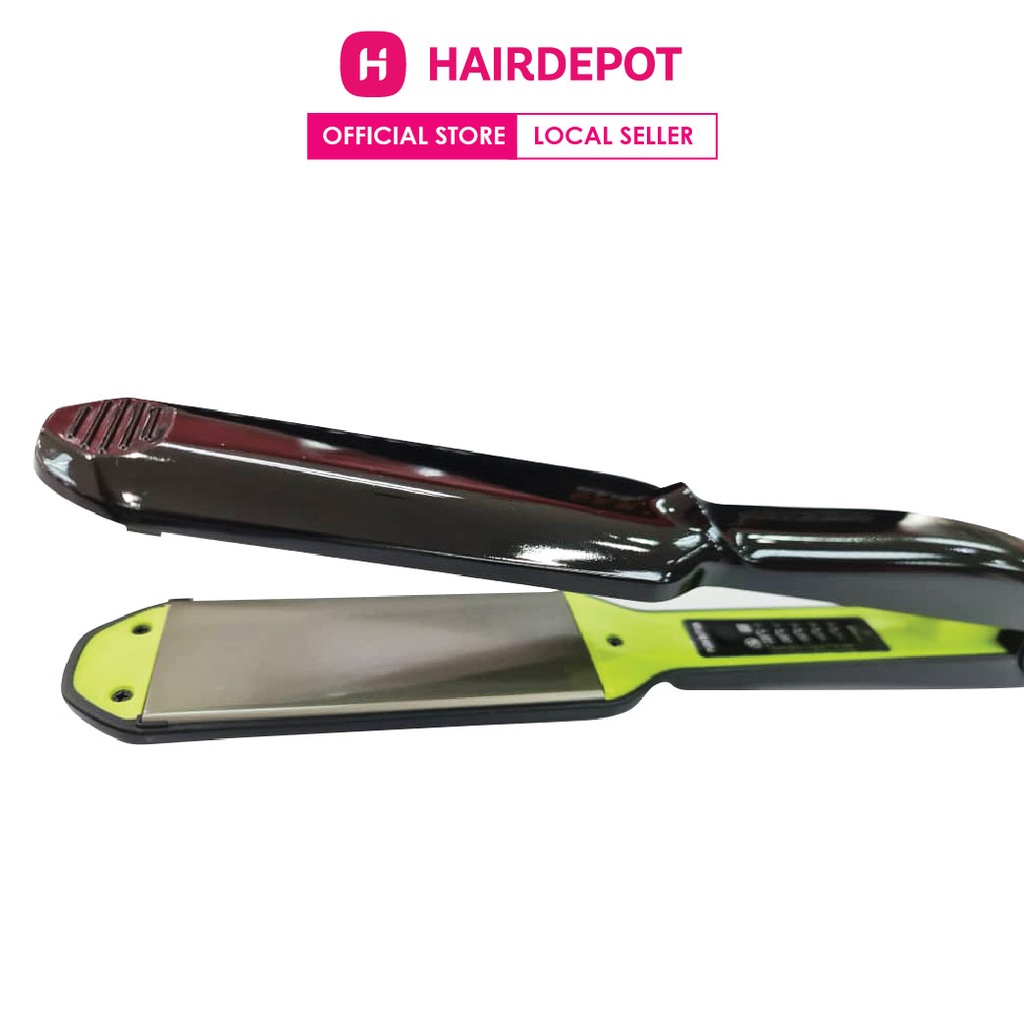 Bebeg Ceramic Hair Straightener Iron -Wide Plate | Shopee Malaysia