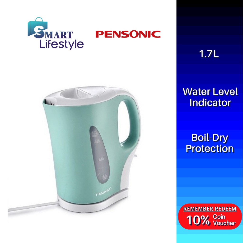 PENSONIC Electric Kettle (1.7L) PAB-1718 | Shopee Malaysia