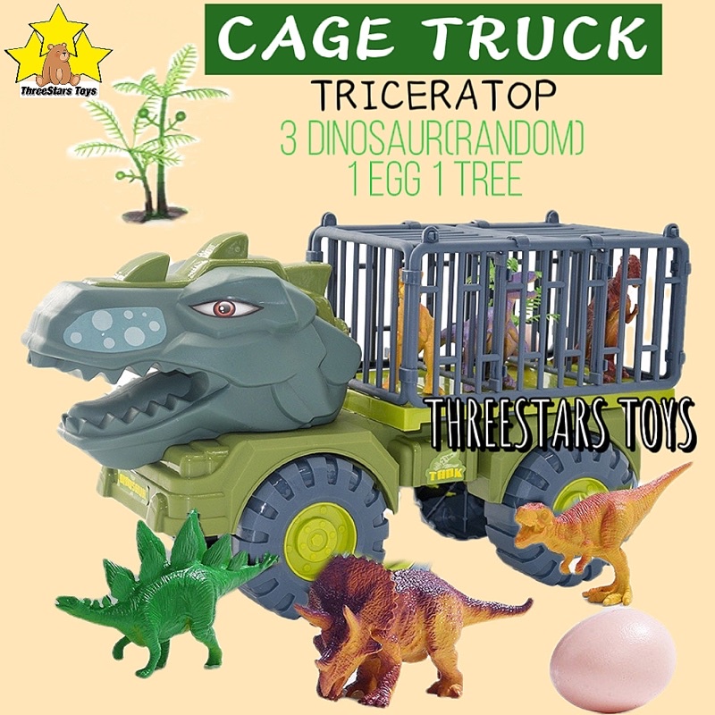 Big Dinosaur Car Truck Toys T-REX Dinasour Toys Vehicle Toys Dinosaur ...