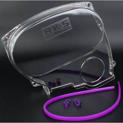 HKS Clear cam pulley gear transparent timing belt cover Mitsubishi ...