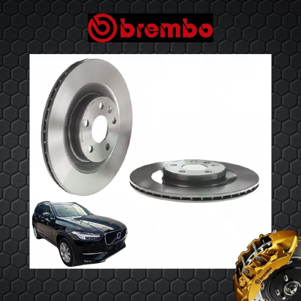 BREMBO Rear Brake Discs (2pcs) - Volvo XC90 II (320mm) | Shopee Malaysia