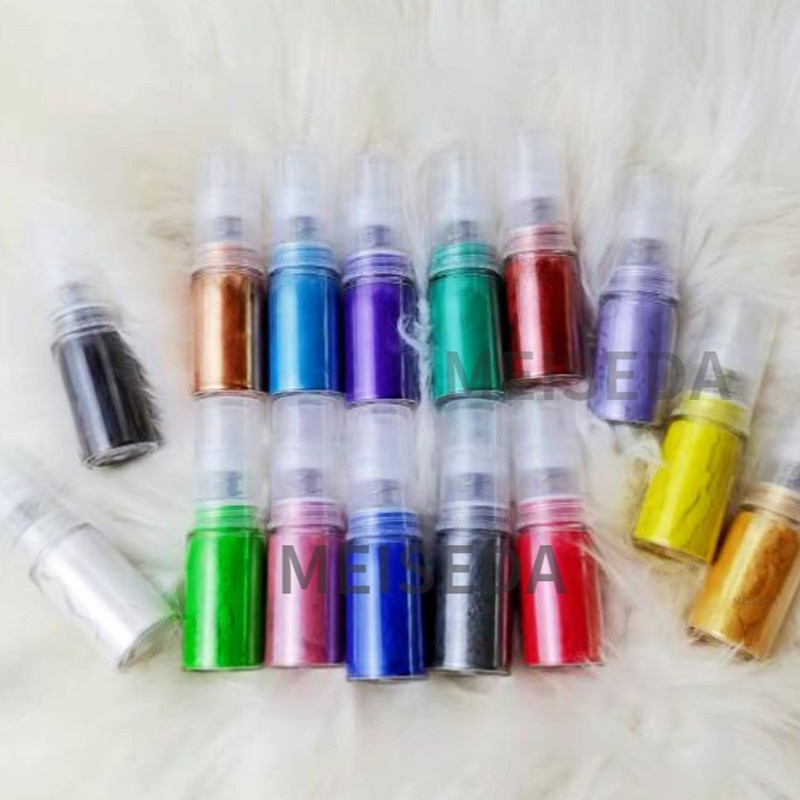 5g Colorful Edible Spray Cake Powder Flash Glitter Baking Color Dust ...
