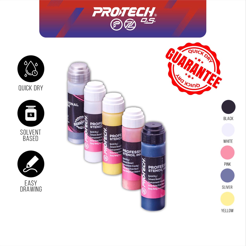 PROTECH STENCIL INK FOR BADMINTON RACKET | Shopee Malaysia