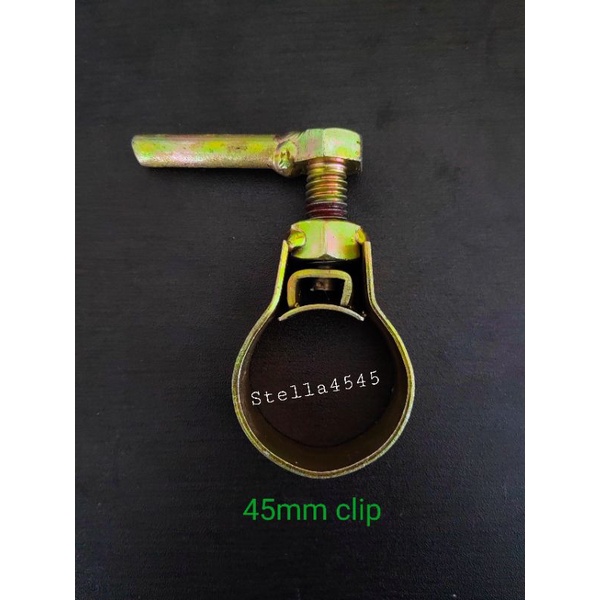 38mm&45mm Oil Palm Round Pole Clamps Nuts pole clip klip galah / clip ...