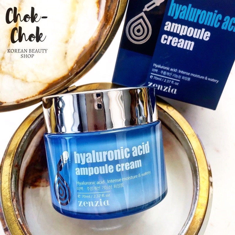 Zenzia Hyaluronic Acid Ampoule Cream (70ml) | Shopee Malaysia