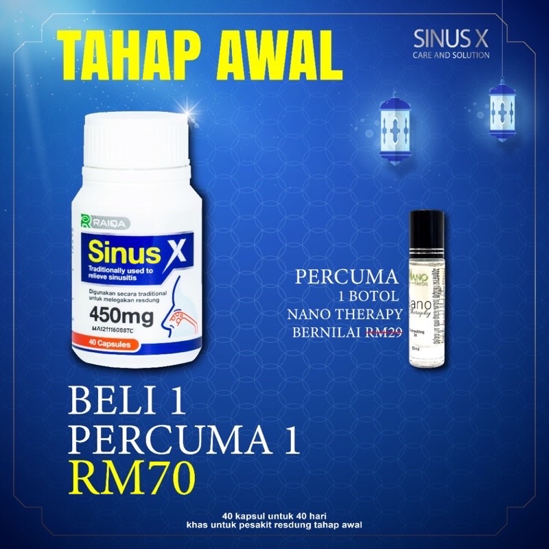 [100% ORIGINAL]RAIQA UBAT RESDUNG SINUS CARE SINUS X ORIGINAL SABUN ...
