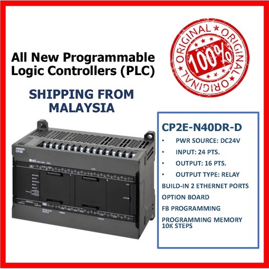 OMRON PLC CP2E|N60DR-A|N40DR-A|N30DR|N40DT-A|N30DT-A|N60DR-D|N40DR-D|N30DR-D|N60DT-D|N40DT-D ...