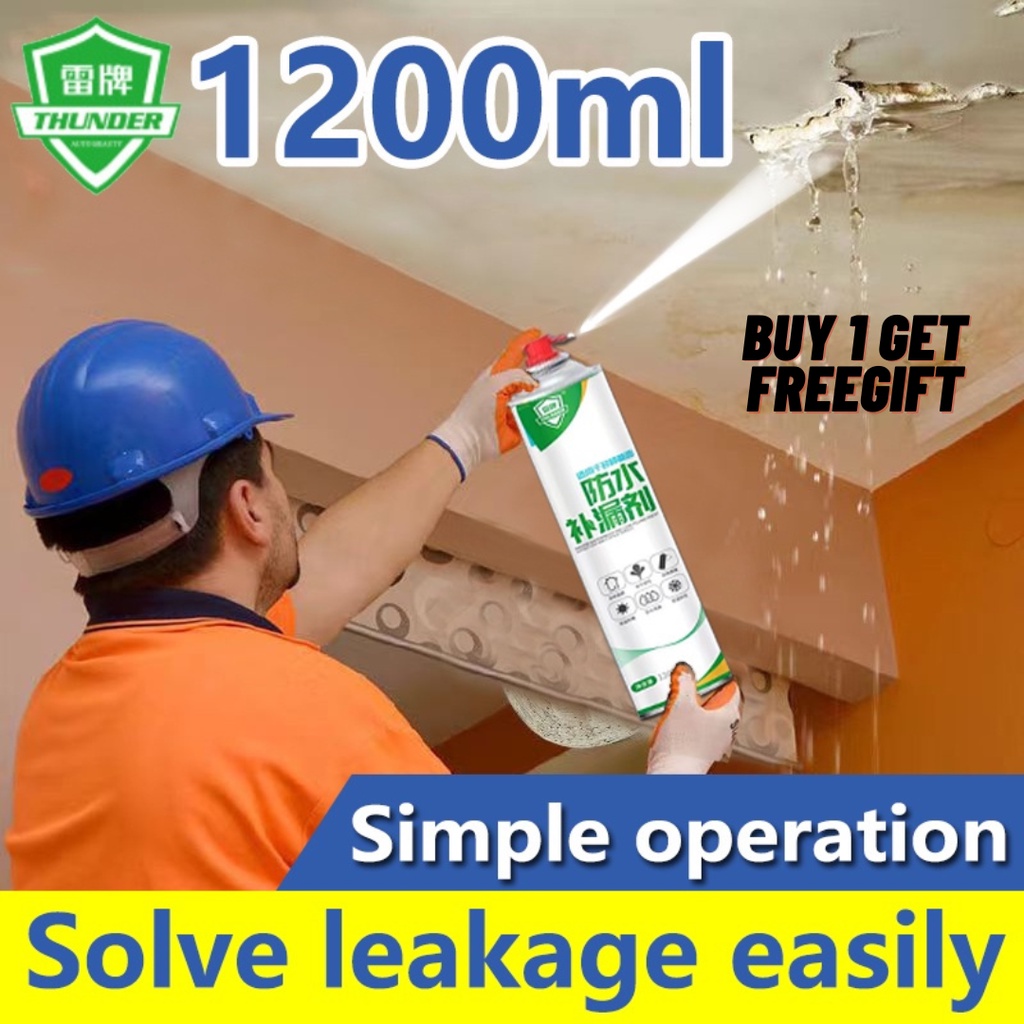 Leaking Spray Waterproof 1200ml THUNDER Waterproof Spray for Leaking ...