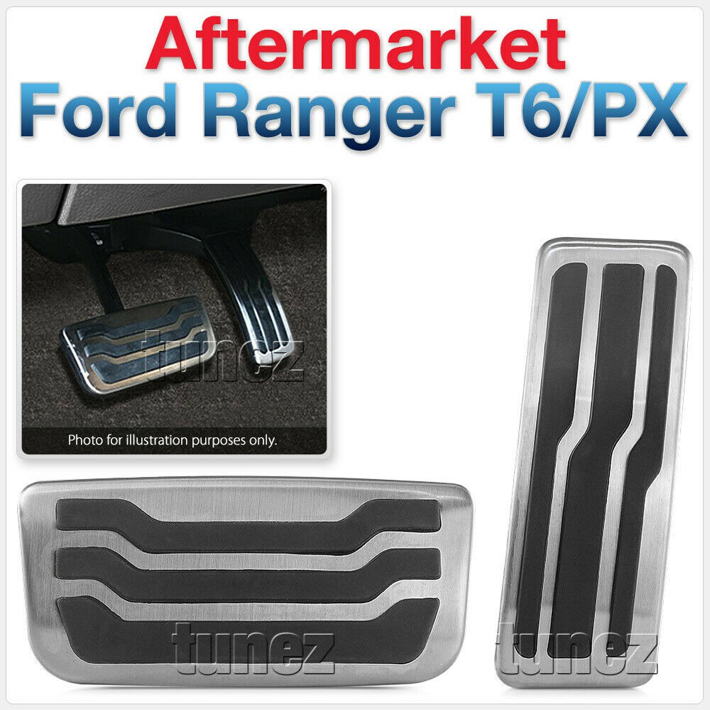 TUNEZ Performance Aluminum Non Slip Sport Pedal Brake Pad Cover For ...