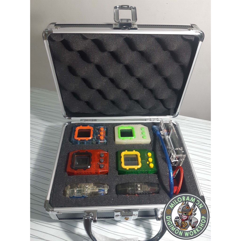 [DIGIMON] Aluminium Protective Briefcase Carrycase for Digimon Vpet ...