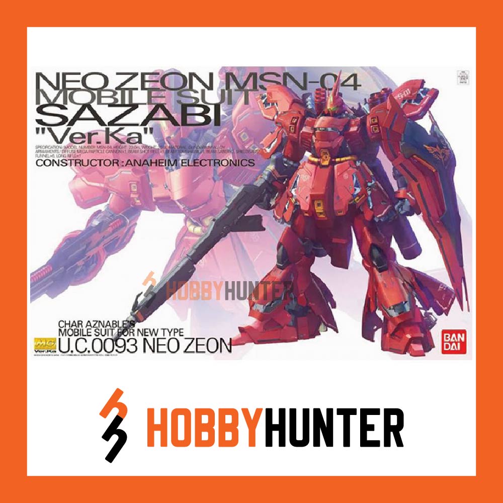 ( Stock Ready ) Bandai MG Neo Zeon MSN-04 Sazabi Ver.ka | Shopee Malaysia