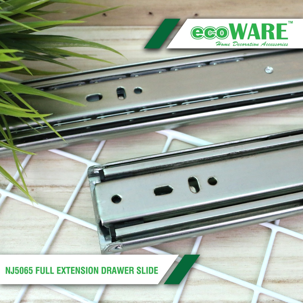 ecoWARE NJ5065 Full Extension Drawer Slide High Performance Drawer ...